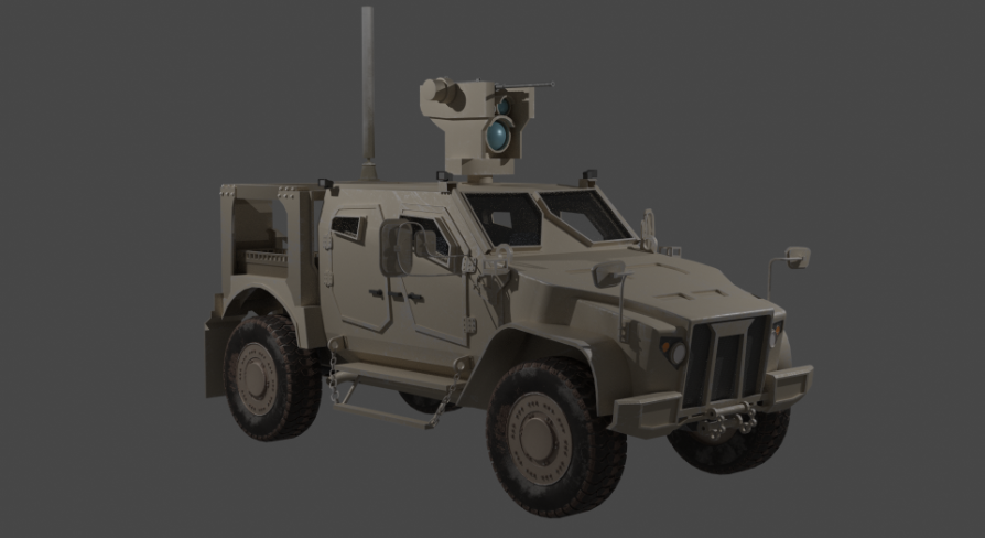 Military Armored Vehicle in Props - UE Marketplace