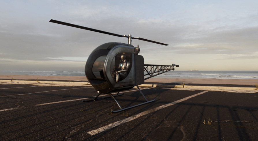 Drivable HM-04 (Physical Based) in Blueprints - UE Marketplace