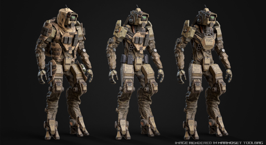 Droid Military in Characters - UE Marketplace