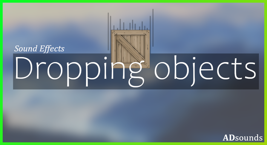 Dropping Objects - Sound Effects in Sound Effects - UE Marketplace