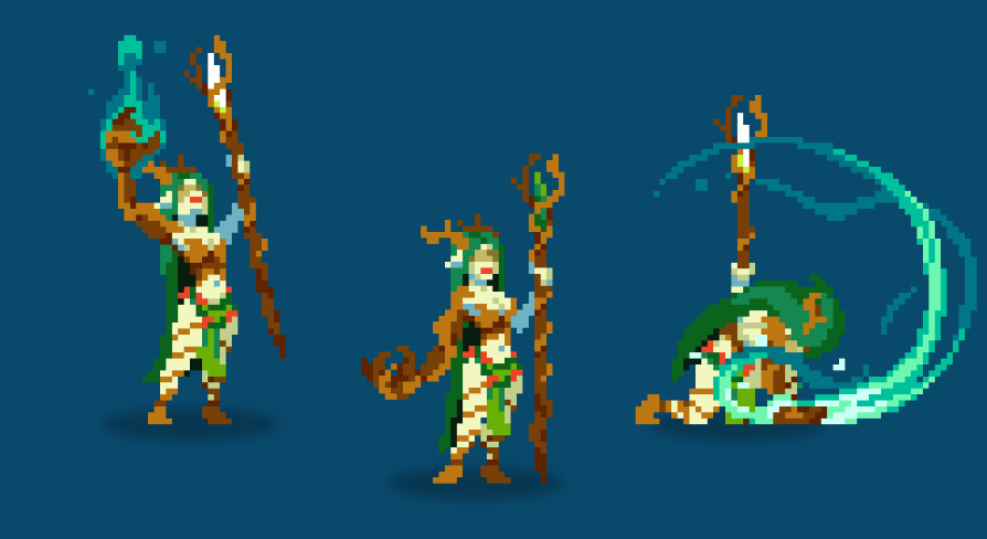 Druid - Pixel Art in 2D Assets - UE Marketplace