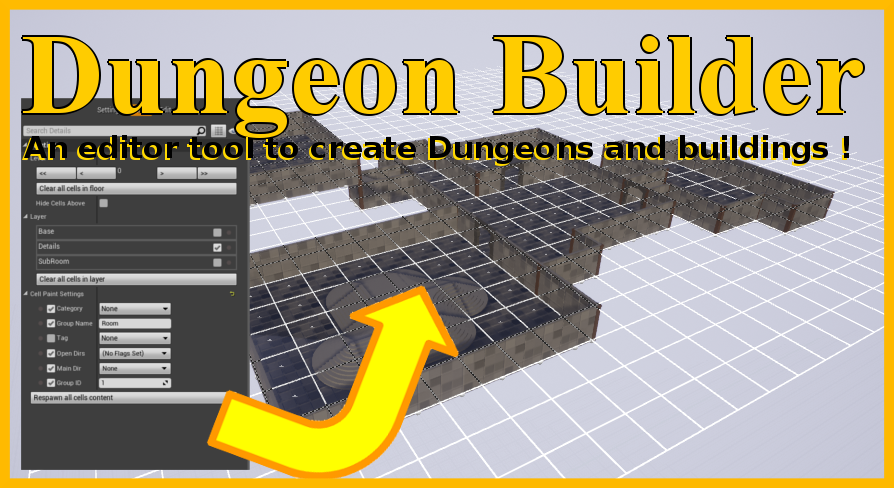 Dungeon Builder in Code Plugins - UE Marketplace