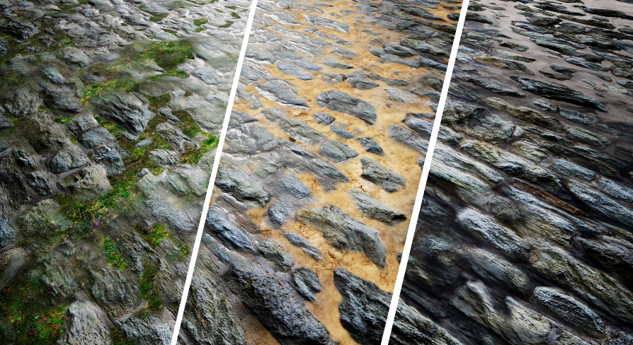 Dynamic Materials in Materials - UE Marketplace