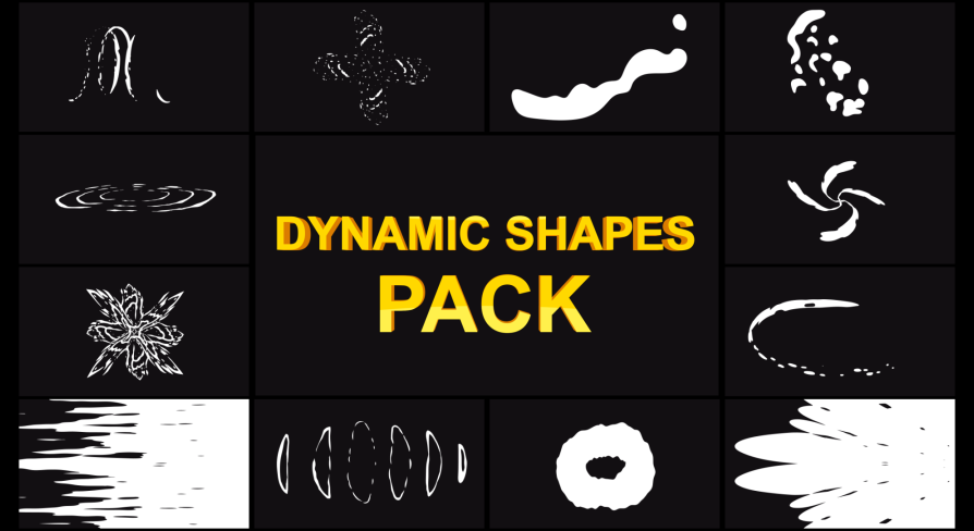 Dynamic Shapes Pack in 2D Assets - UE Marketplace