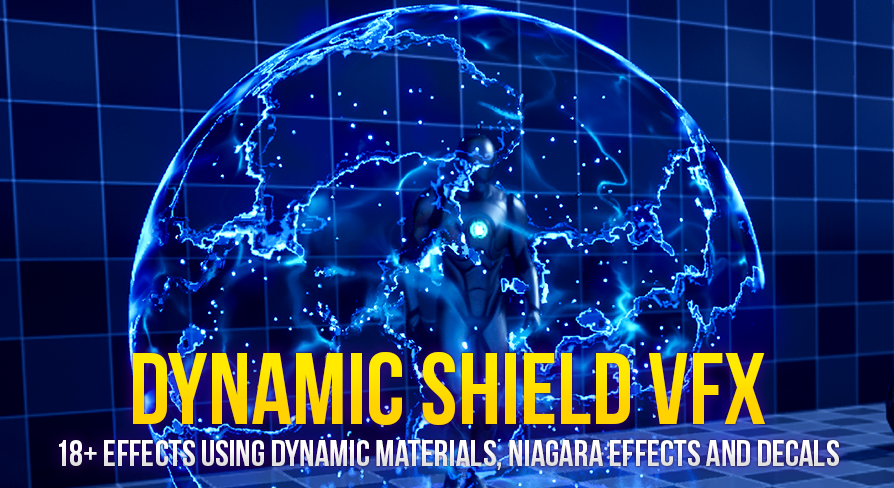 Dynamic Shield VFX Pack in Visual Effects - UE Marketplace