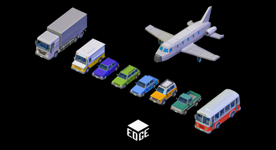 EDGE - Vehicles Pack in Props - UE Marketplace