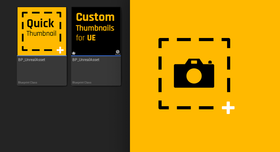 Quick Thumbnail in Code Plugins - UE Marketplace
