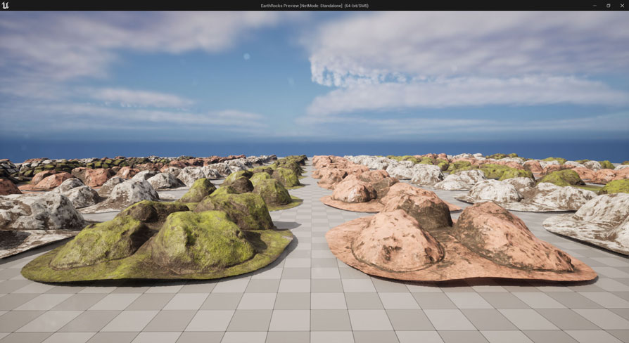 Earth Rocks in Props - UE Marketplace