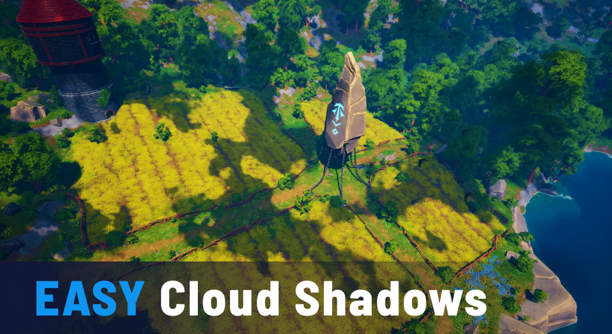 Easy Cloud Shadows in Materials - UE Marketplace