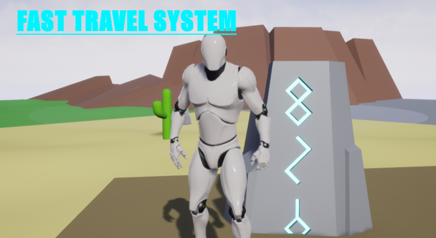 Easy Fast Travel in Blueprints - UE Marketplace