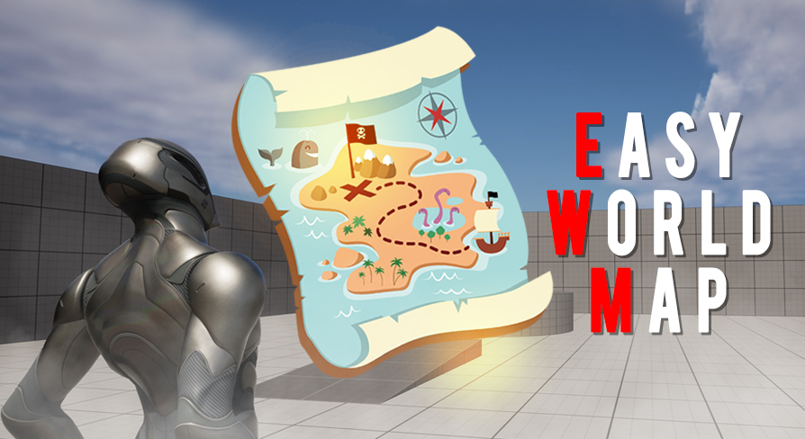 Easy World Map in Blueprints - UE Marketplace
