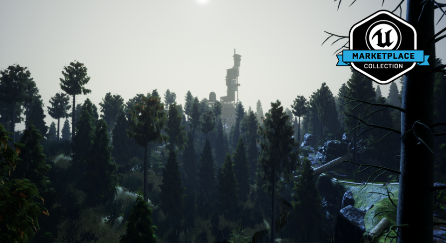 Edith Finch:House Grounds：環境 - UE マーケットプレイス