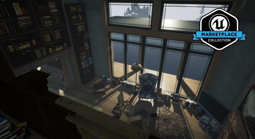 Edith Finch: House and Common Areas in Environments - UE Marketplace