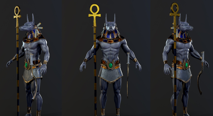 Egyptian Anubis in Characters - UE Marketplace