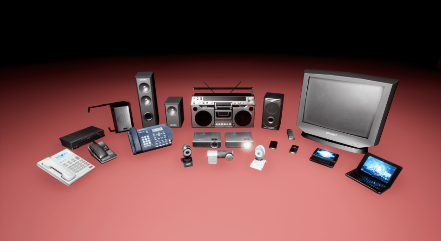 Electronic Props ( Phones, Camera, Servers, Printers etc.) in Props ...