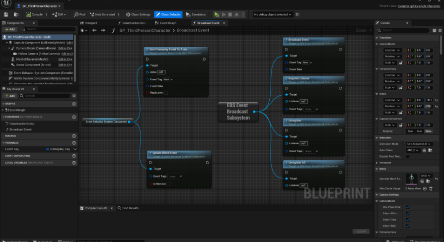 Event Behavior System in Code Plugins - UE Marketplace