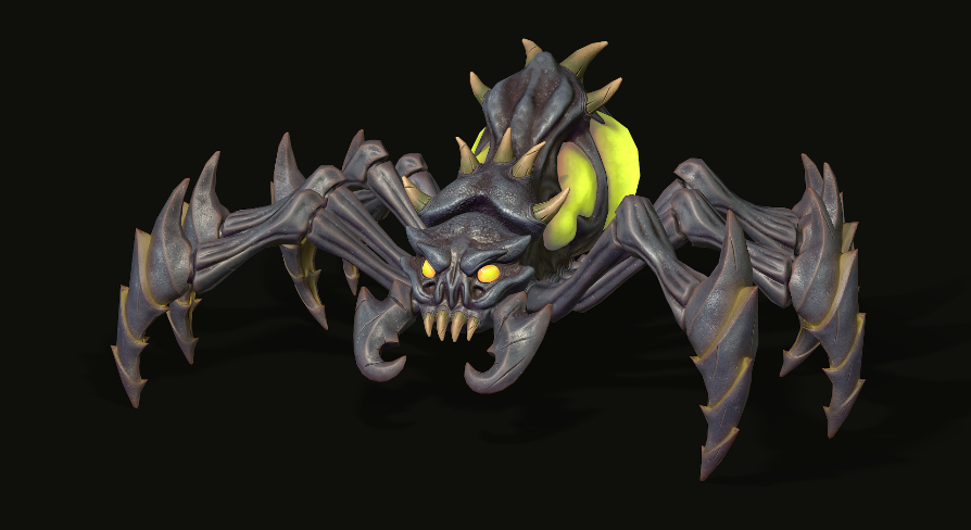 Evil Spider in Characters - UE Marketplace