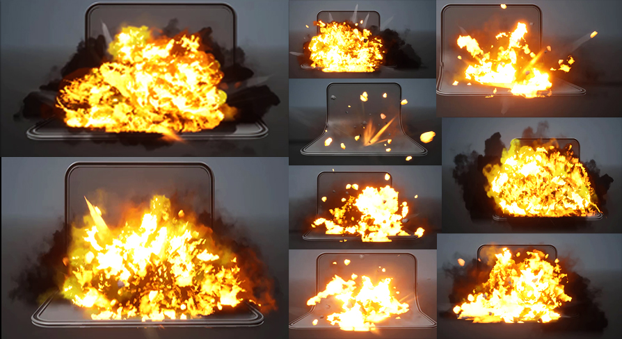 Explosions Niagara 10 in Visual Effects - UE Marketplace