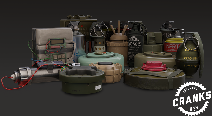Explosives Volume One, 카테고리 소품 - UE 마켓플레이스