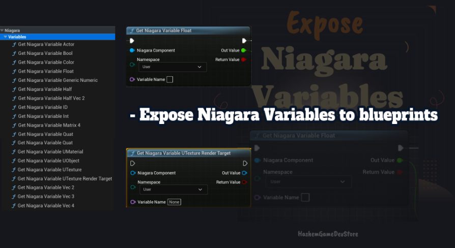 Expose Niagara Variables C++ & Blueprints in Code Plugins - UE Marketplace