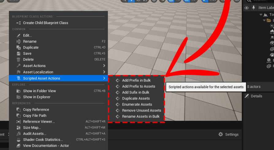 Extended Editor in Code Plugins - UE Marketplace