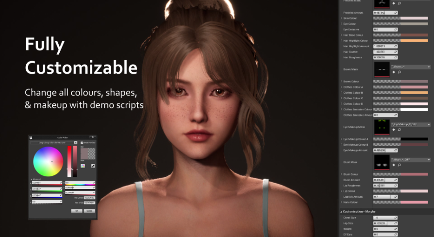 F3 Base Girl Quinn in Characters - UE Marketplace