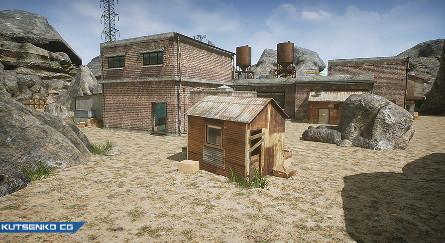 FPS Mobile Game Map v4 with assets in Environments - UE Marketplace