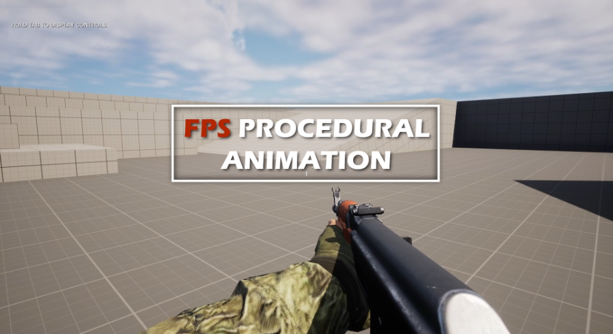 FPS Procedural Animation in Blueprints - UE Marketplace