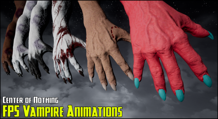 FPS Vampire Animations in Animations - UE Marketplace