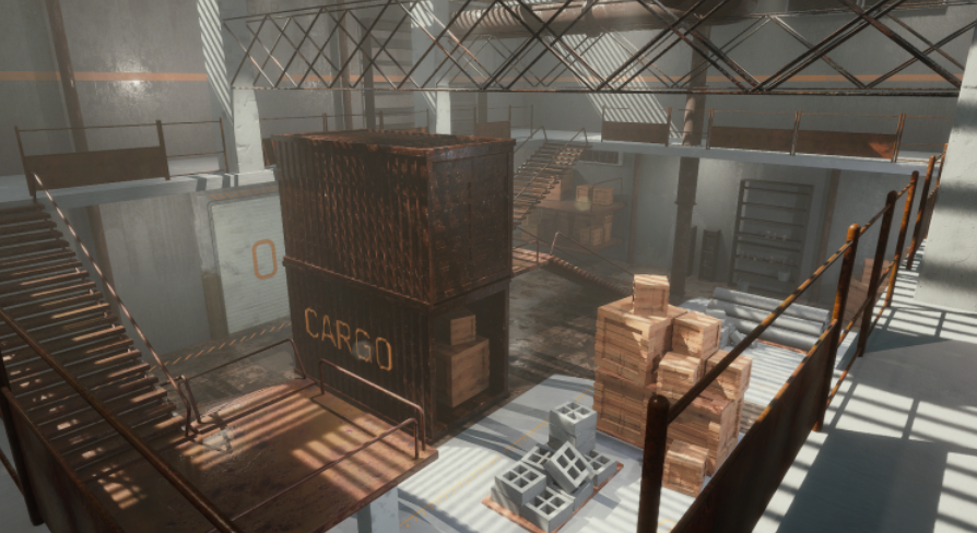 Factory in Environments - UE Marketplace