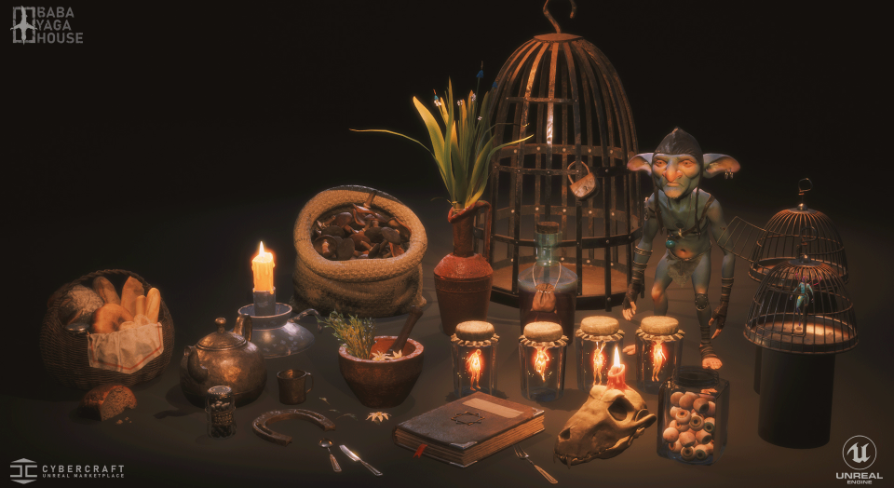 Fairytale props bundle in Props - UE Marketplace