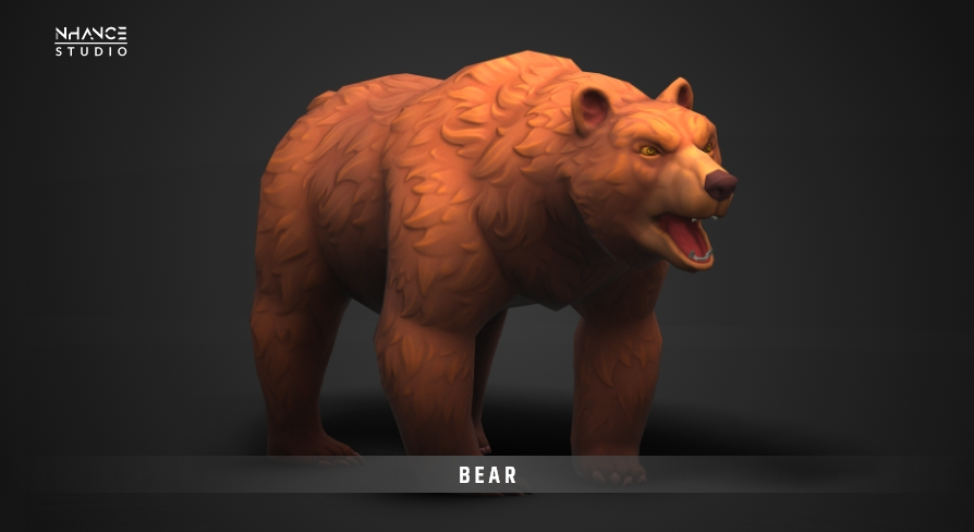 Fantasy Bear in Characters - UE Marketplace