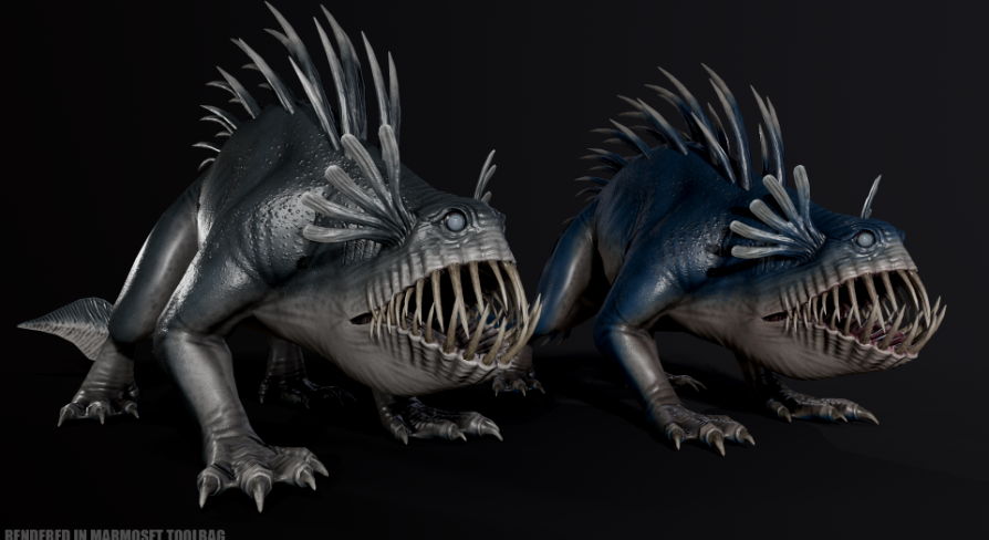 Fantasy Beast 08, 카테고리 캐릭터 - UE 마켓플레이스