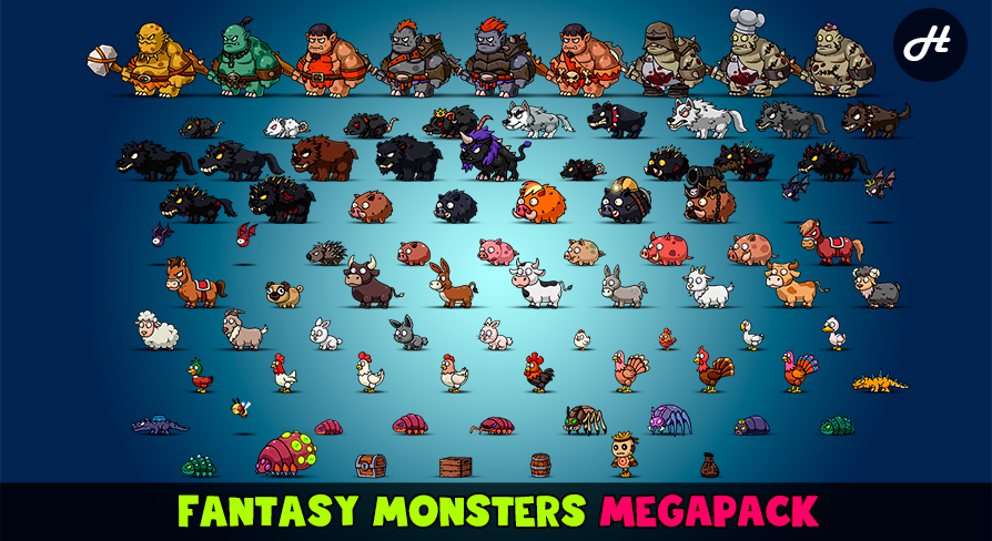 Skumle Monstre Og Fine Sprites Scary Monsters And Nice Sprites
