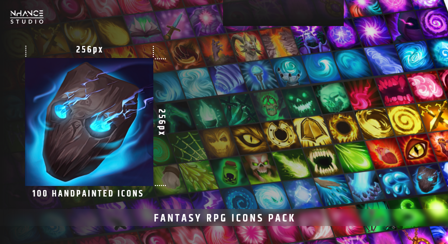 Fantasy RPG Icons Pack #11 in 2D Assets - UE Marketplace