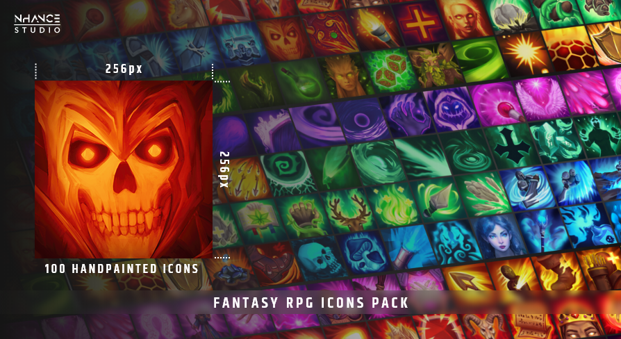 Fantasy RPG Icons Pack #6 in 2D Assets - UE Marketplace