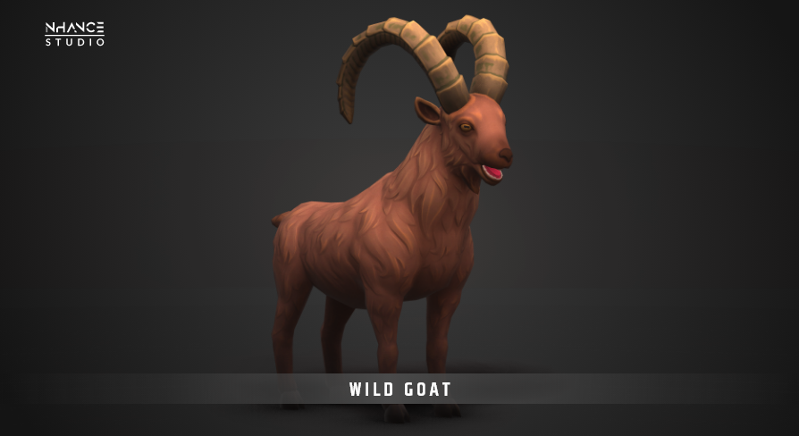 Fantasy Wild Goat in Characters - UE Marketplace