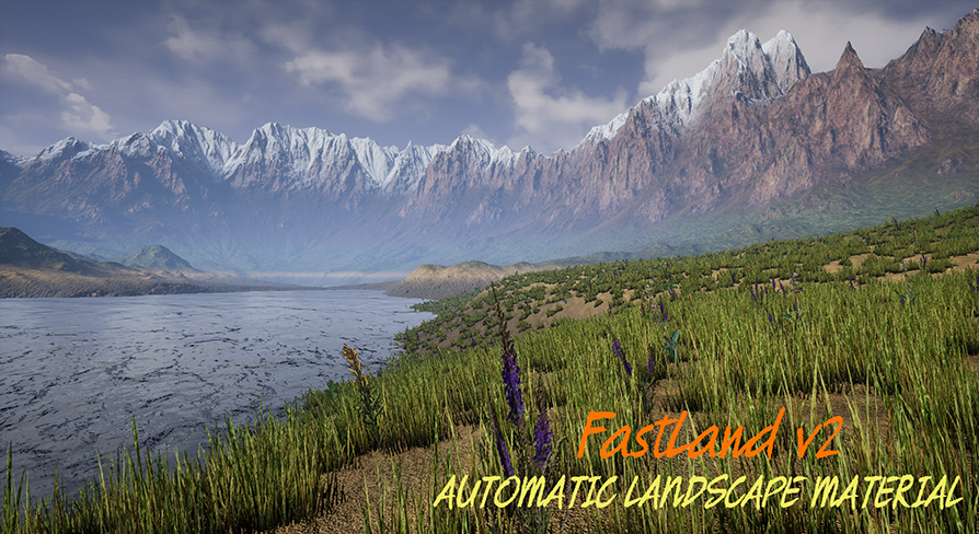 FastLand in Materials - UE Marketplace