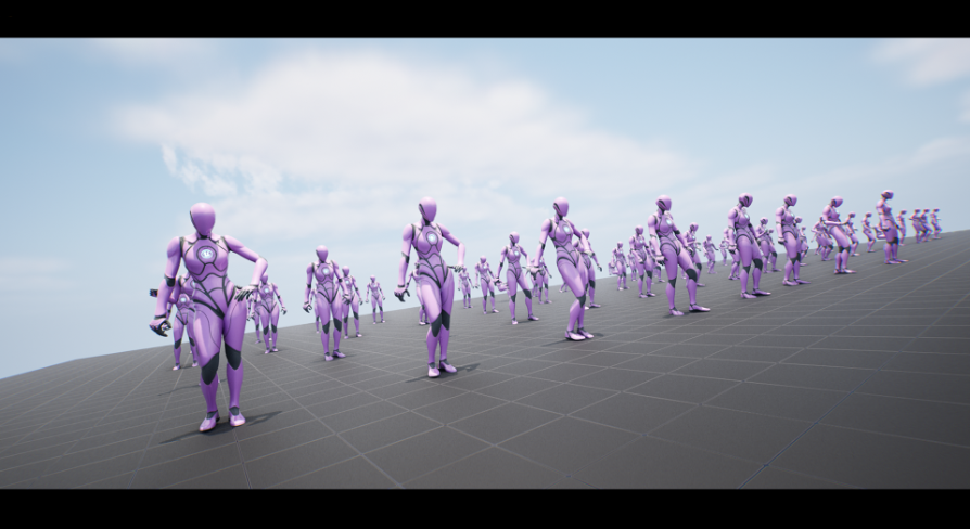 在动画创建的Female Animation Pack Mocap - 虚幻引擎商城