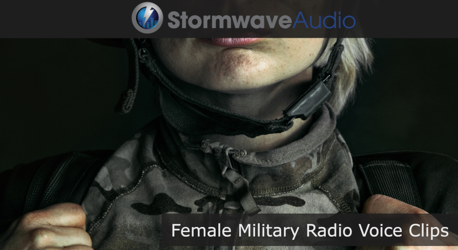 Female Military Radio Voice Clips Vol. I in Sound Effects - UE Marketplace