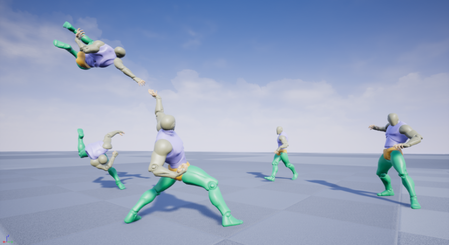 Fighting animation in Animations - UE Marketplace