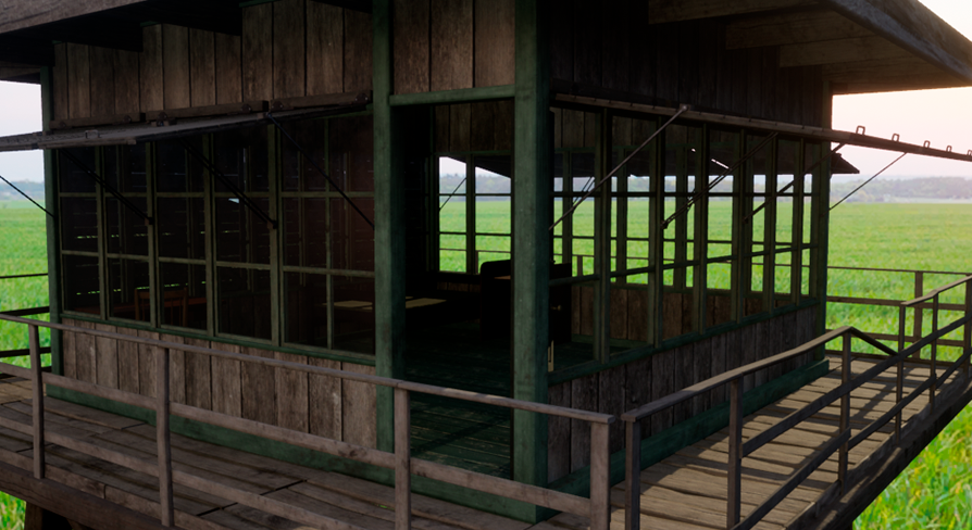 Fire Lookout Tower in Props - UE Marketplace
