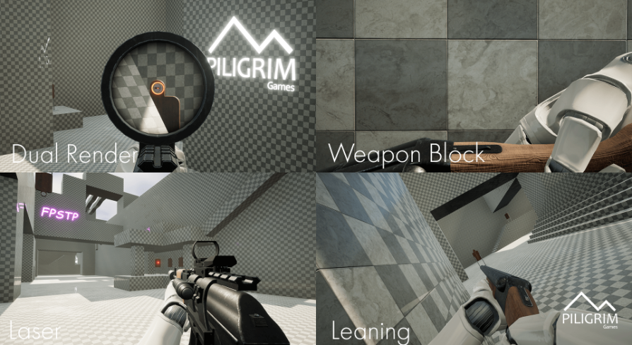 First Person Shooter Template Pack (FPSTP) 2.0 in Weapons - UE Marketplace