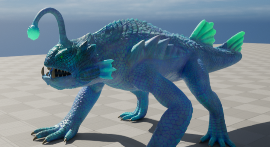 FishMonster in Characters - UE Marketplace