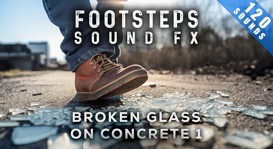 Footsteps Sound FX - Glass Shards on Concrete in Sound Effects - UE ...