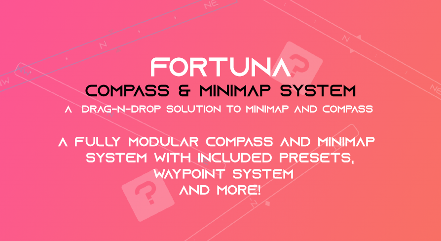 Fortuna Compass & Minimap System in Blueprints - UE Marketplace