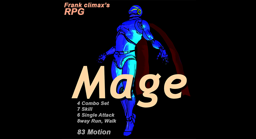 Frank RPG Mage in Animations - UE Marketplace