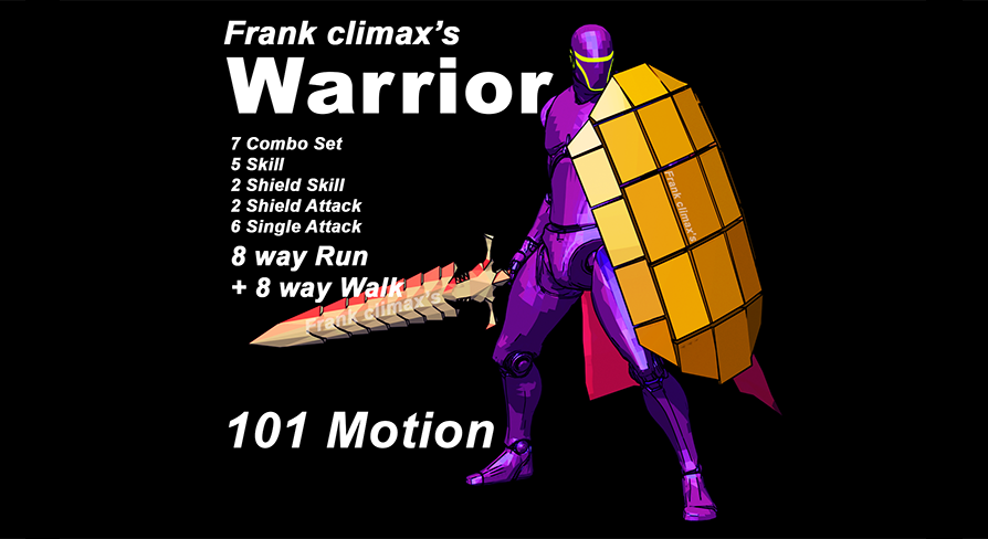 Frank RPG Warrior (Male) in Animations - UE Marketplace