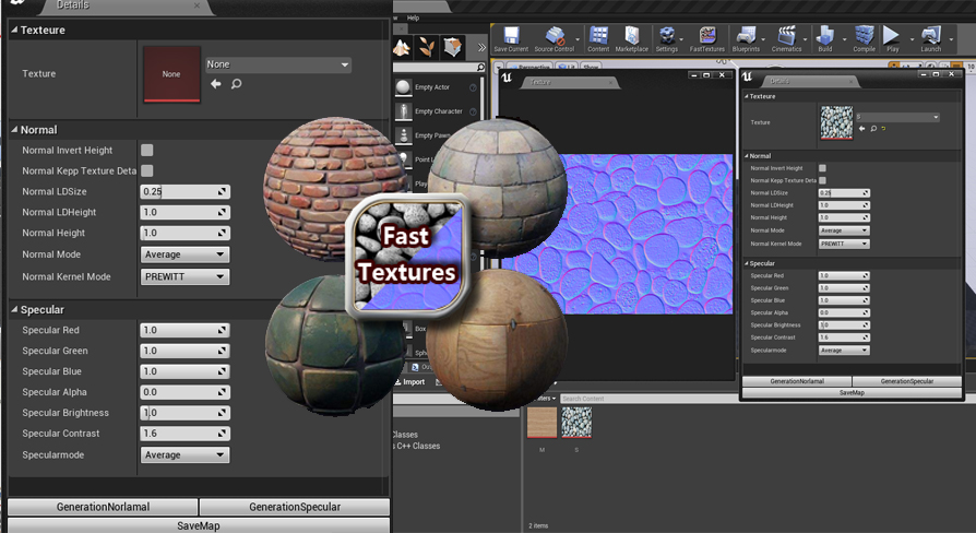 FastTextures in Code Plugins - UE Marketplace