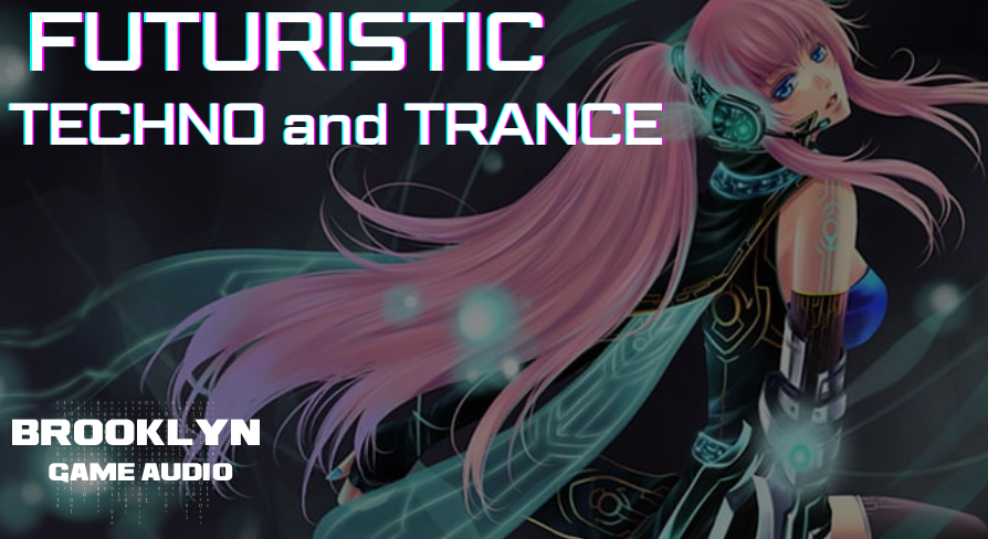 Futuristic Techno and Trance in Music - UE Marketplace